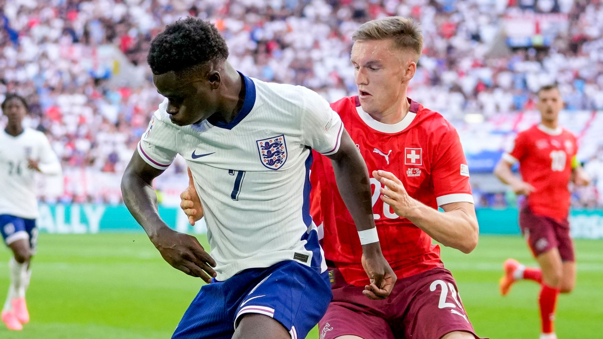Bukayo Saka exorcises England penalty demons against Switzerland: 'I ...