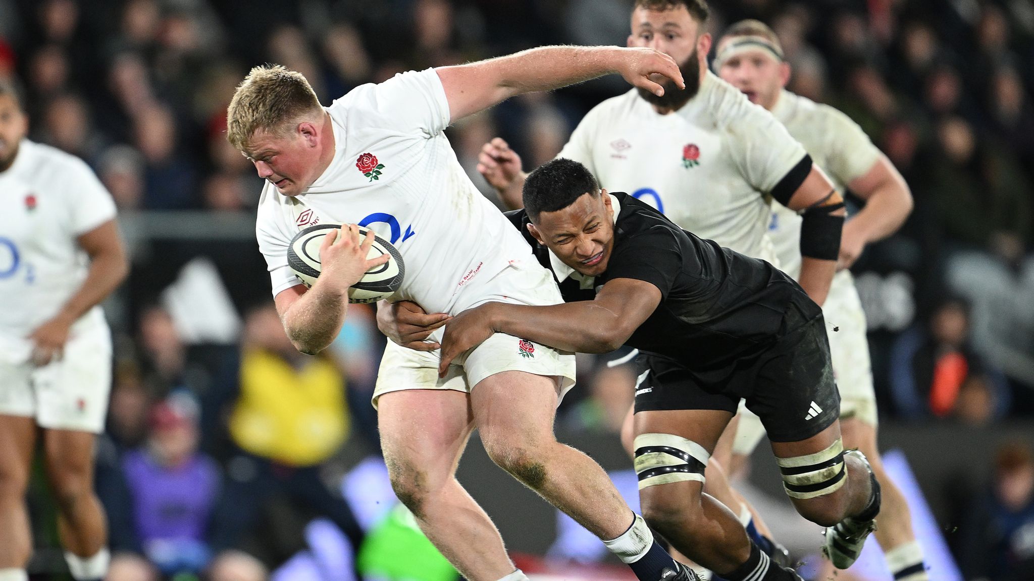 New Zealand vs England: Fin Baxter replaces injured Joe Marler as ...