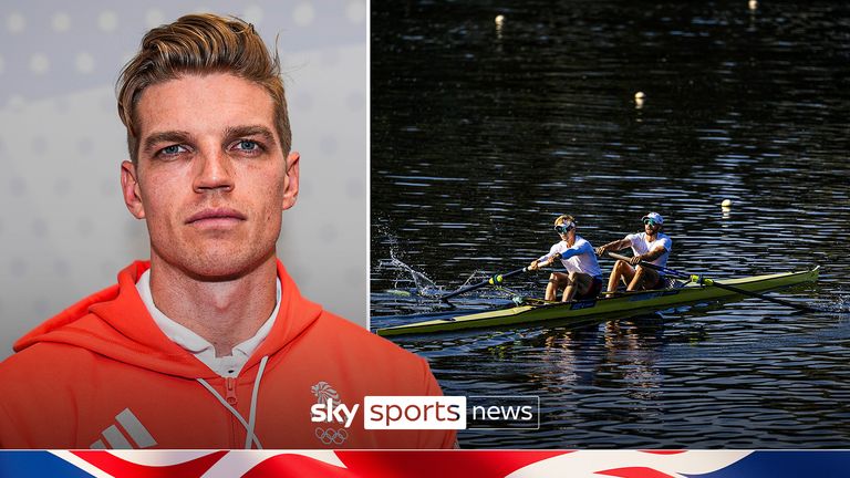 Paris Olympics: Getting to know... Team GB rower Tom George | Video ...