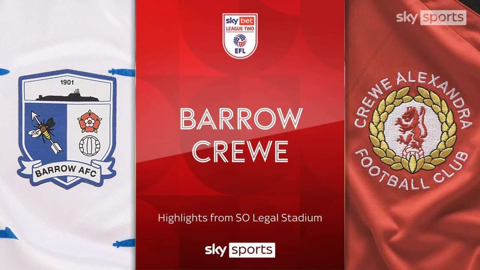 Barrow 1-0 Crewe | Football News | Sky Sports