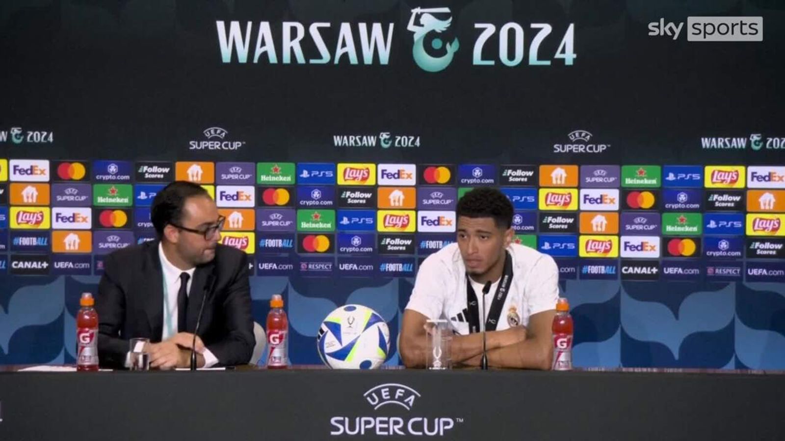 Real Madrid's Jude Bellingham lauds Kylian Mbappe | Football News | Sky ...
