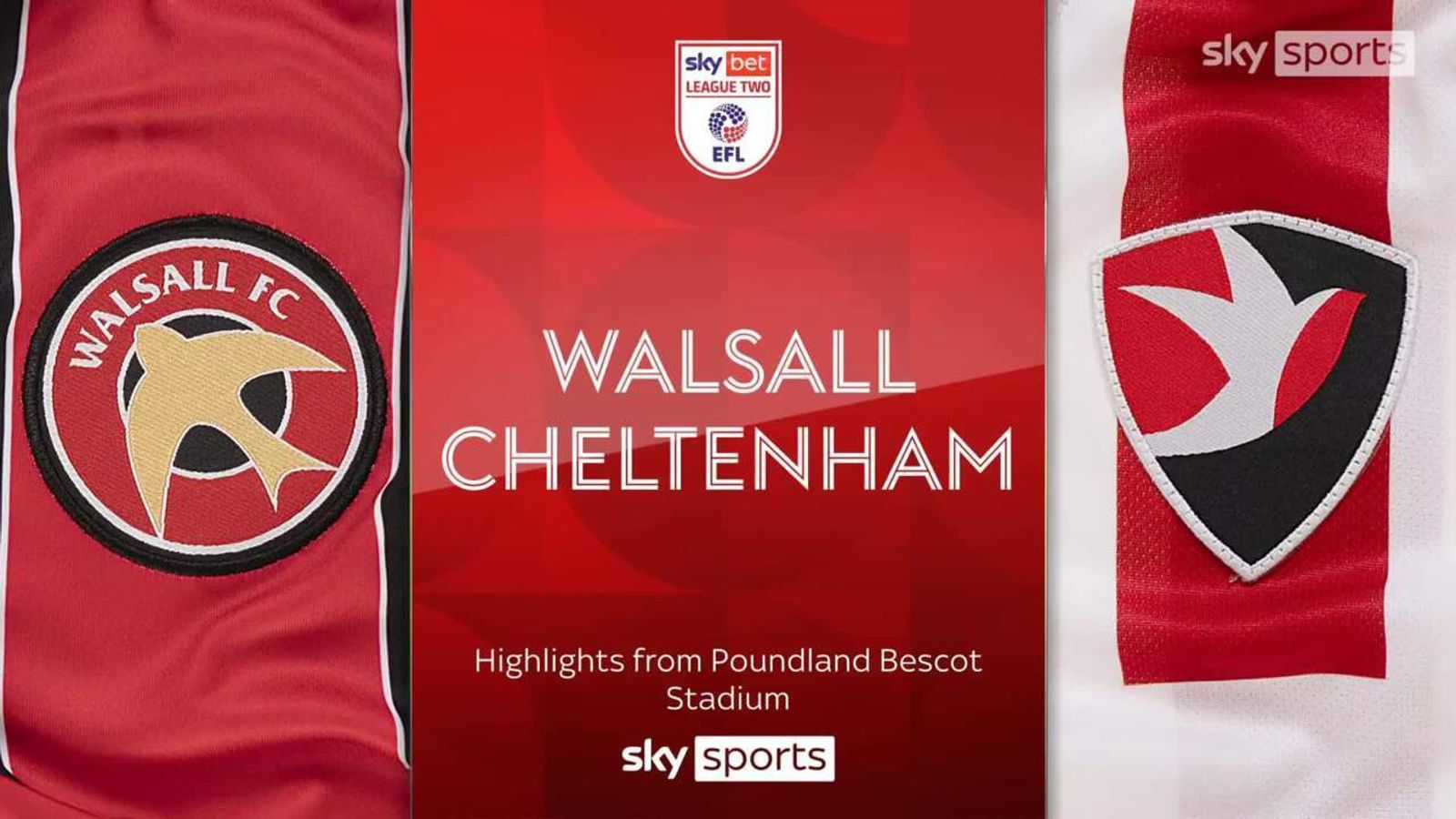 Walsall 2-1 Cheltenham | Football News | Sky Sports
