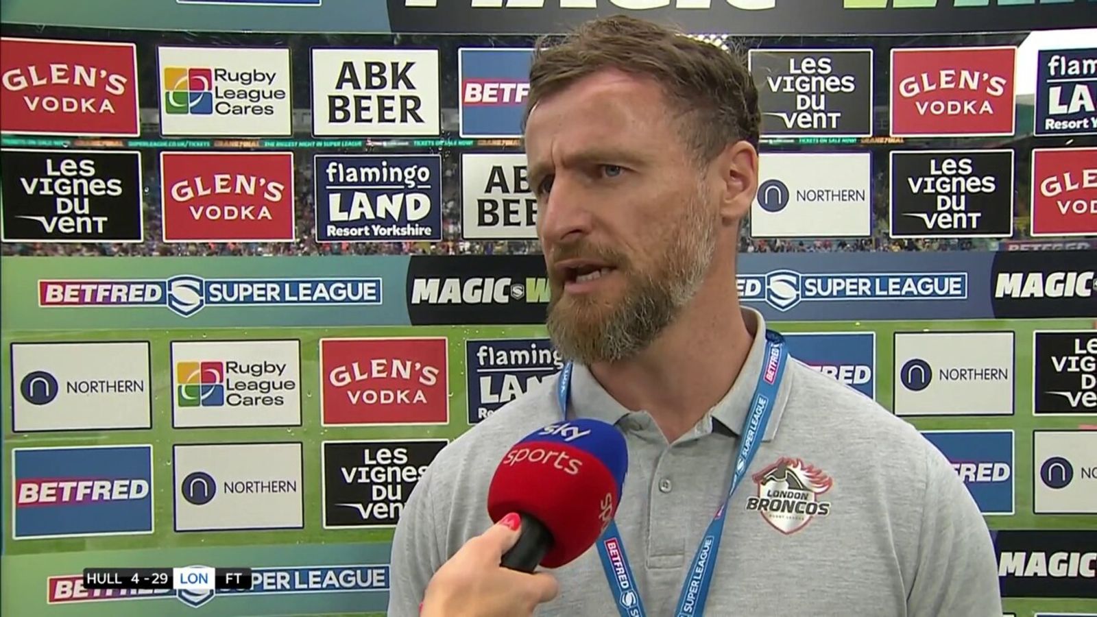 'We won it through grit and effort' | Mike Eccles proud of London ...