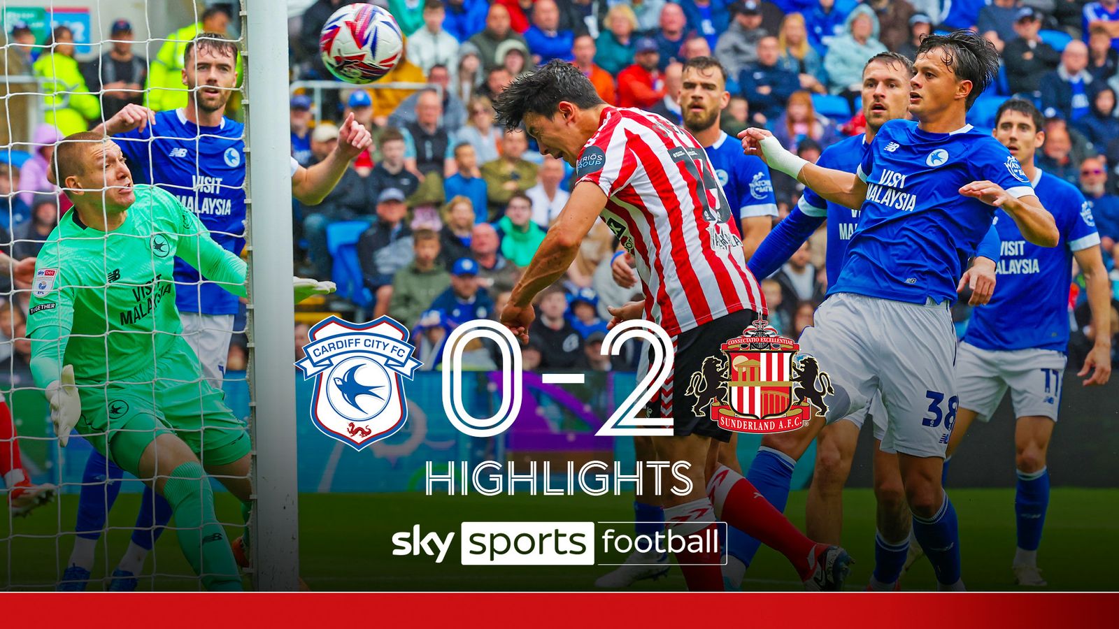 Cardiff City 0-2 Sunderland: Jack Clarke on target as new Black Cats ...