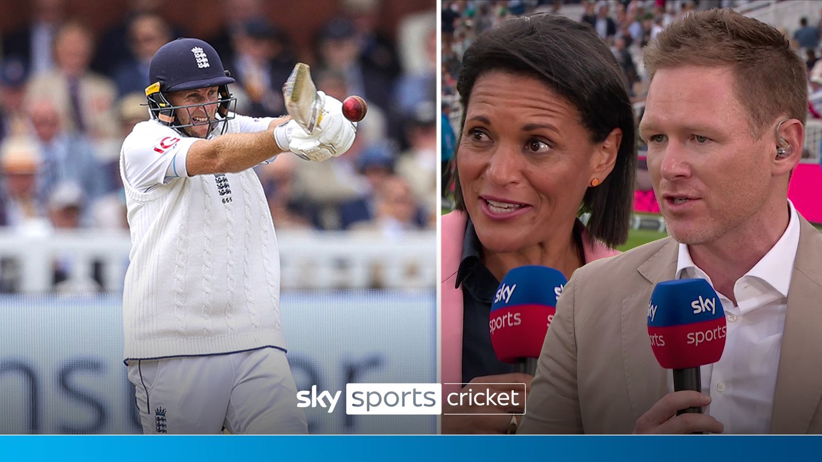 Eoin Morgan and Mel Jones discuss discuss Joe Root's Test career ...