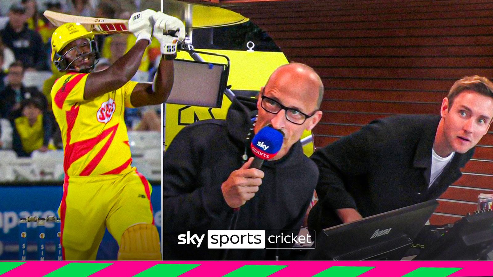 The Hundred: Rovman Powell hits four ENORMOUS sixes! | 'New ball please ...