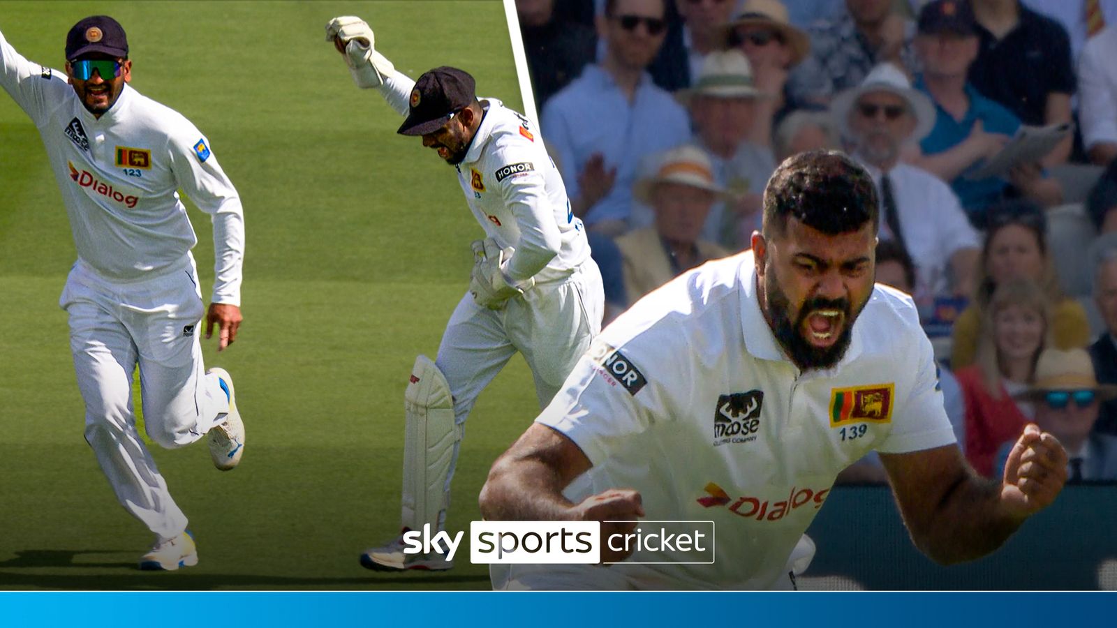 Lahiru Kumara finds the edge of Lawrence as Sri Lanka first strike | Cricket News | Sky Sports