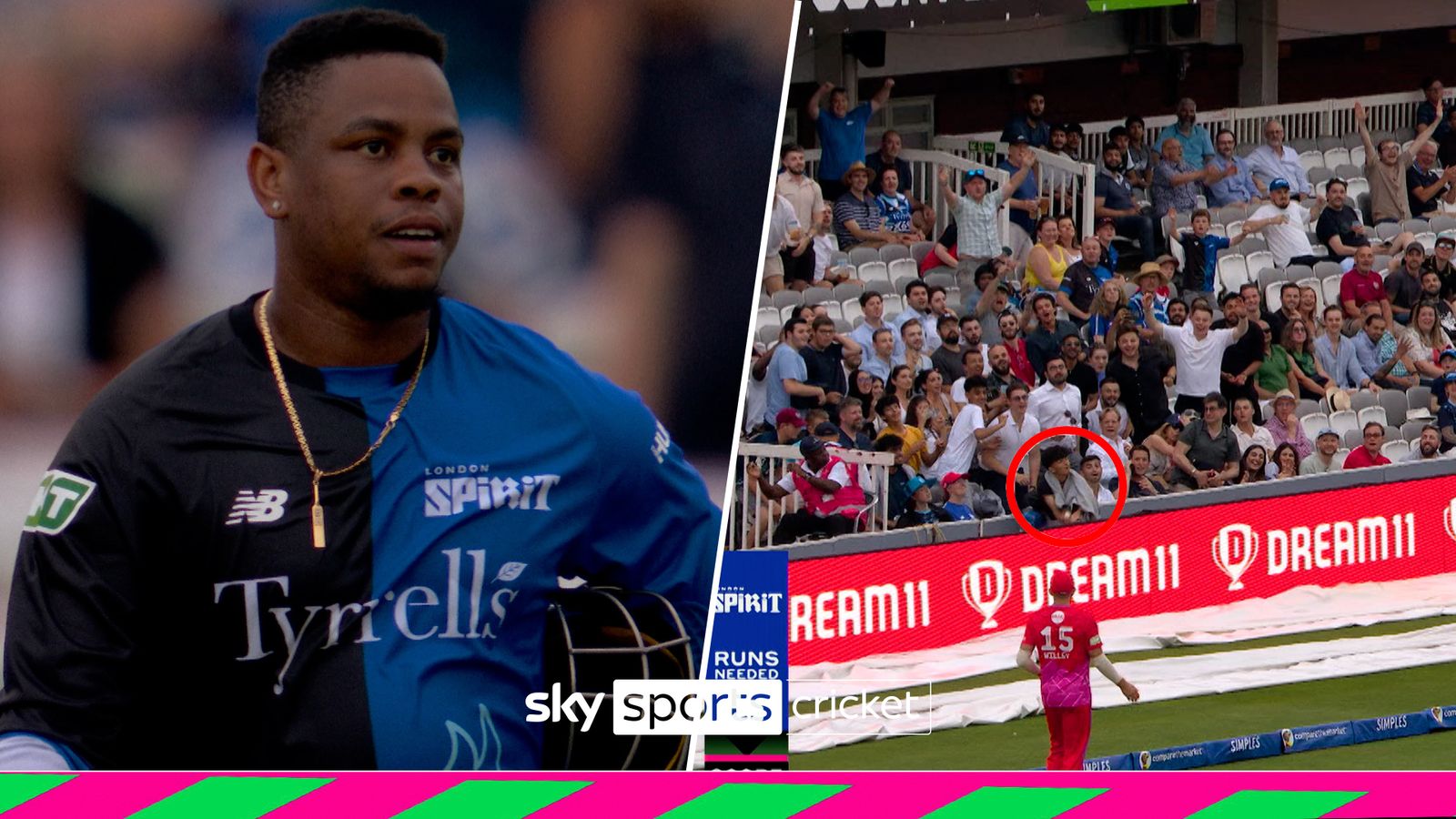 Shimron Hetmyer's huge six helps London Spirit over the line | Cricket News | Sky Sports