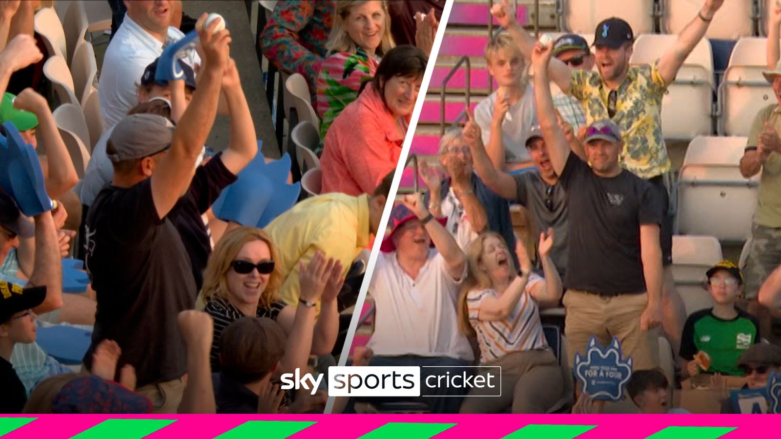 'Go on son!' | Magnificent crowd catch at The Hundred match between ...
