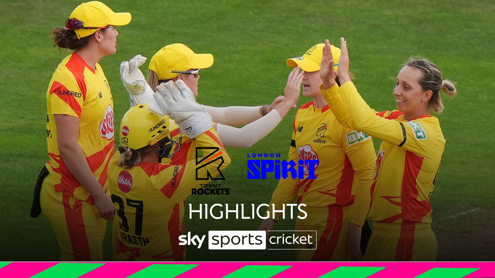 Trent Rockets win with highest-ever team total of 158 runs in the Women ...