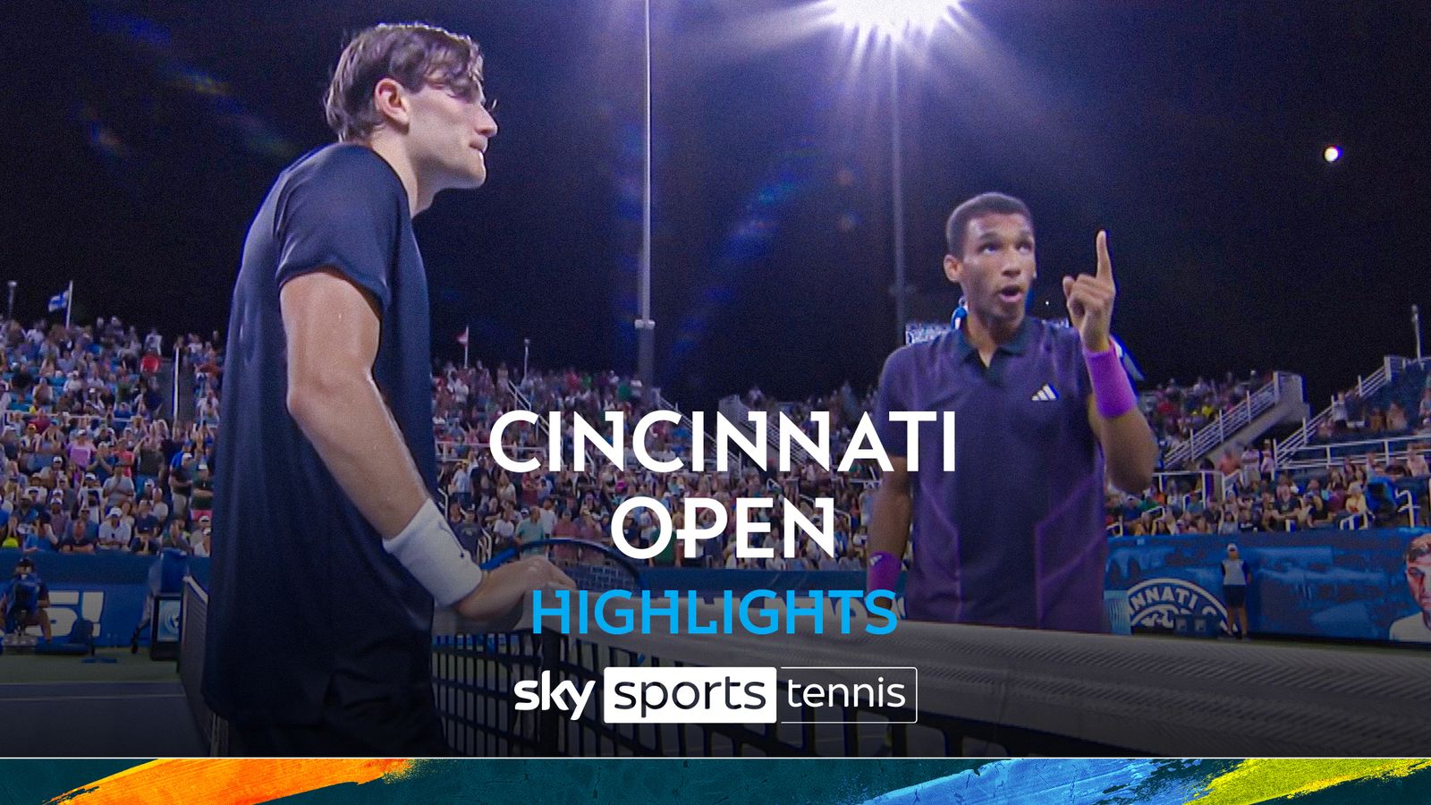 Jack Draper vs Felix Auger Aliassime | Cincinnati Open highlights ...
