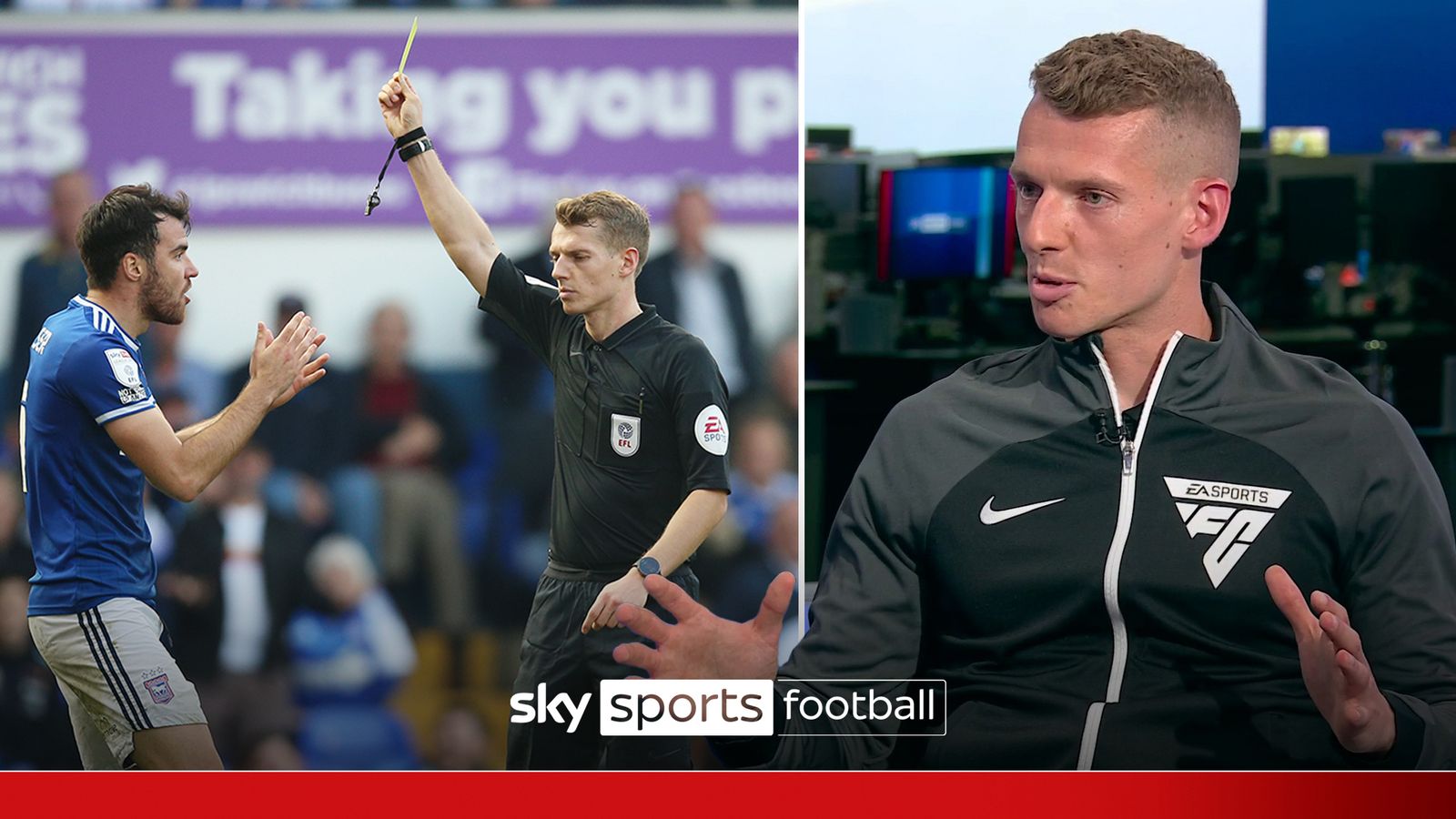 Referee Will Finnie says carding is PGMOL last resort for discipline ...