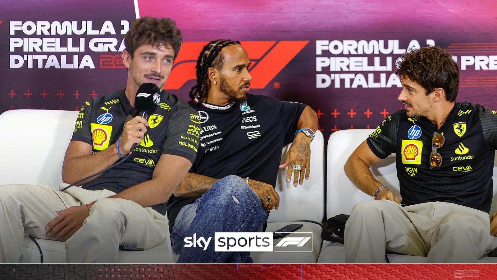 Charles Leclerc shares his Ferrari memories at Monza with future team ...