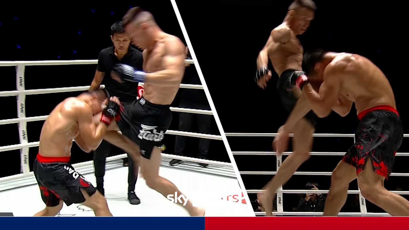 One Championship: Fighter ends fight with spectacular flying-knee KO ...