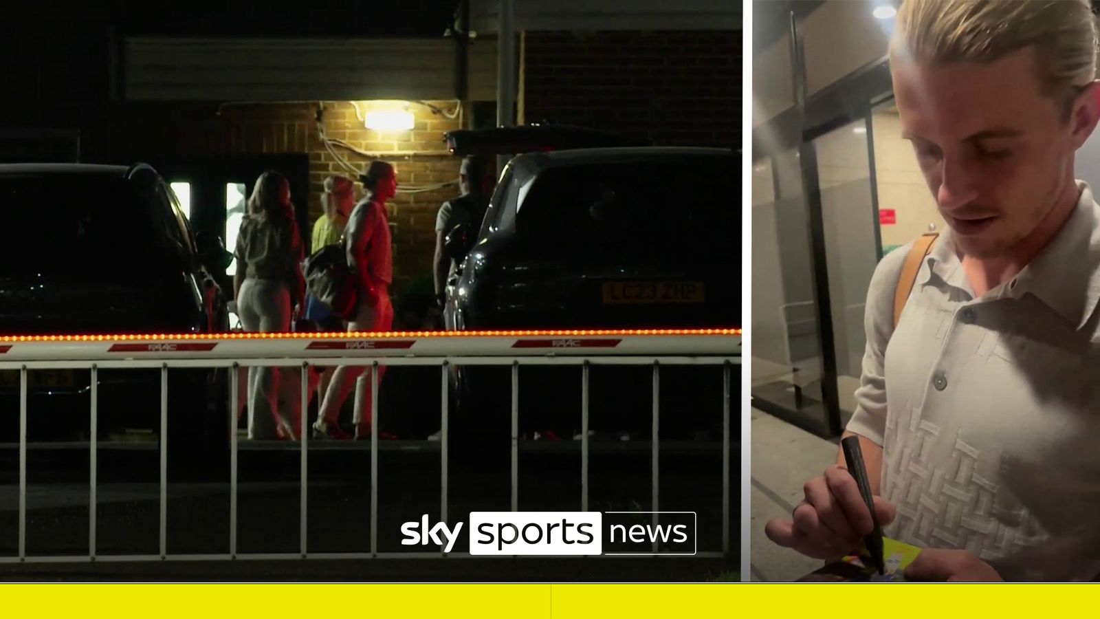 Conor Gallagher arrives in Madrid for Atletico Madrid medical ...
