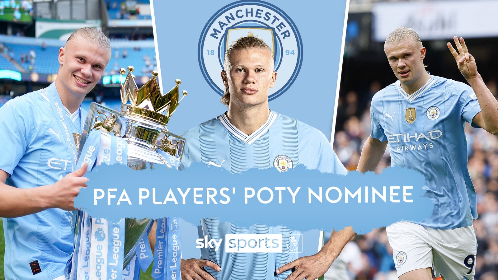 Erling Haaland's best goals 23-24 | PFA Players' Player nominee ...