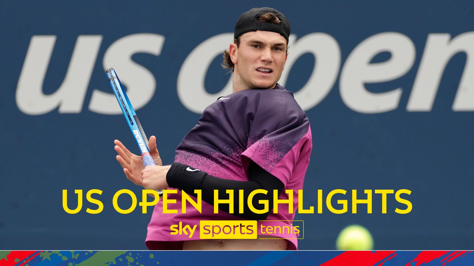 Jack Draper vs Botic van de Zandschulp | US Open highlights | Tennis ...
