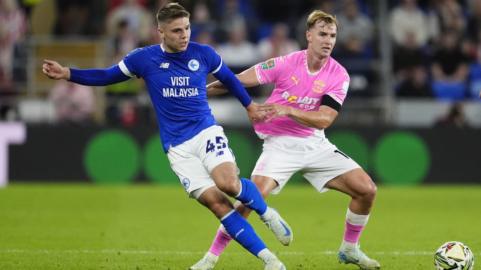 Cardiff 3-5 Southampton: Late goals from James Bree and Cameron Archer ...