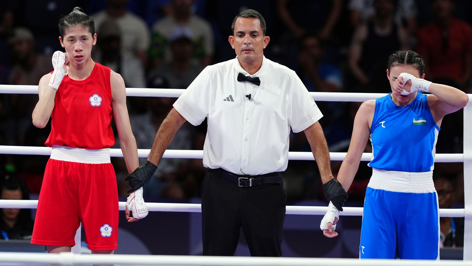 Olympics 2024: Angela Carini 'wants to apologise' to Imane Khelif amid boxing gender row as Lin ...