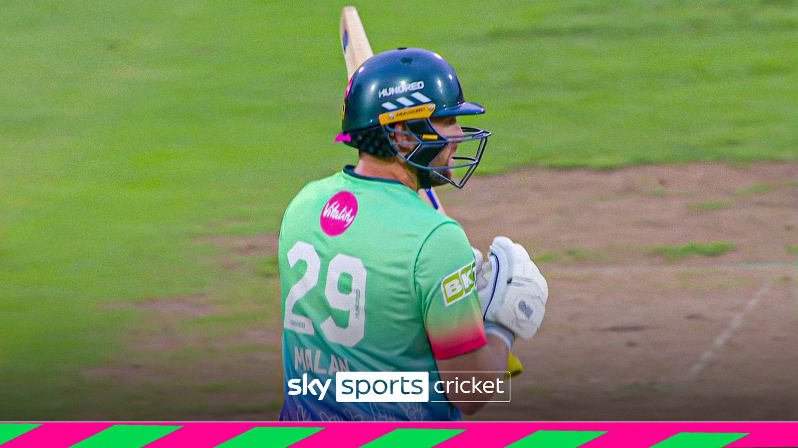 The Hundred: Dawid Malan brings up half century in 'elegant' style ...