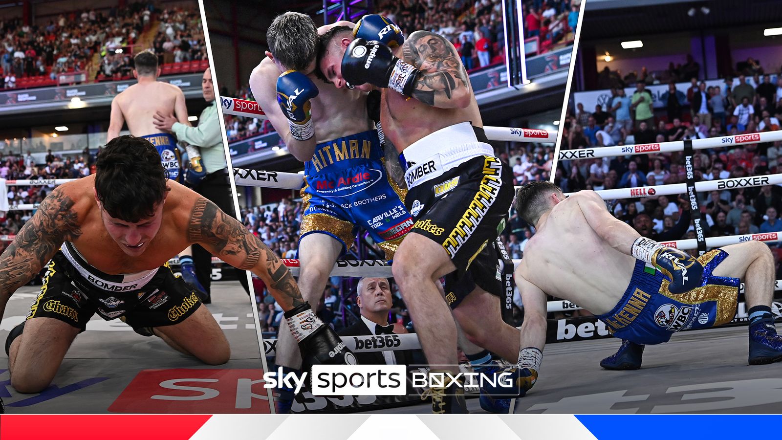 Stephen McKenna stops Joe Laws in three-round all-out brawl on Zak ...