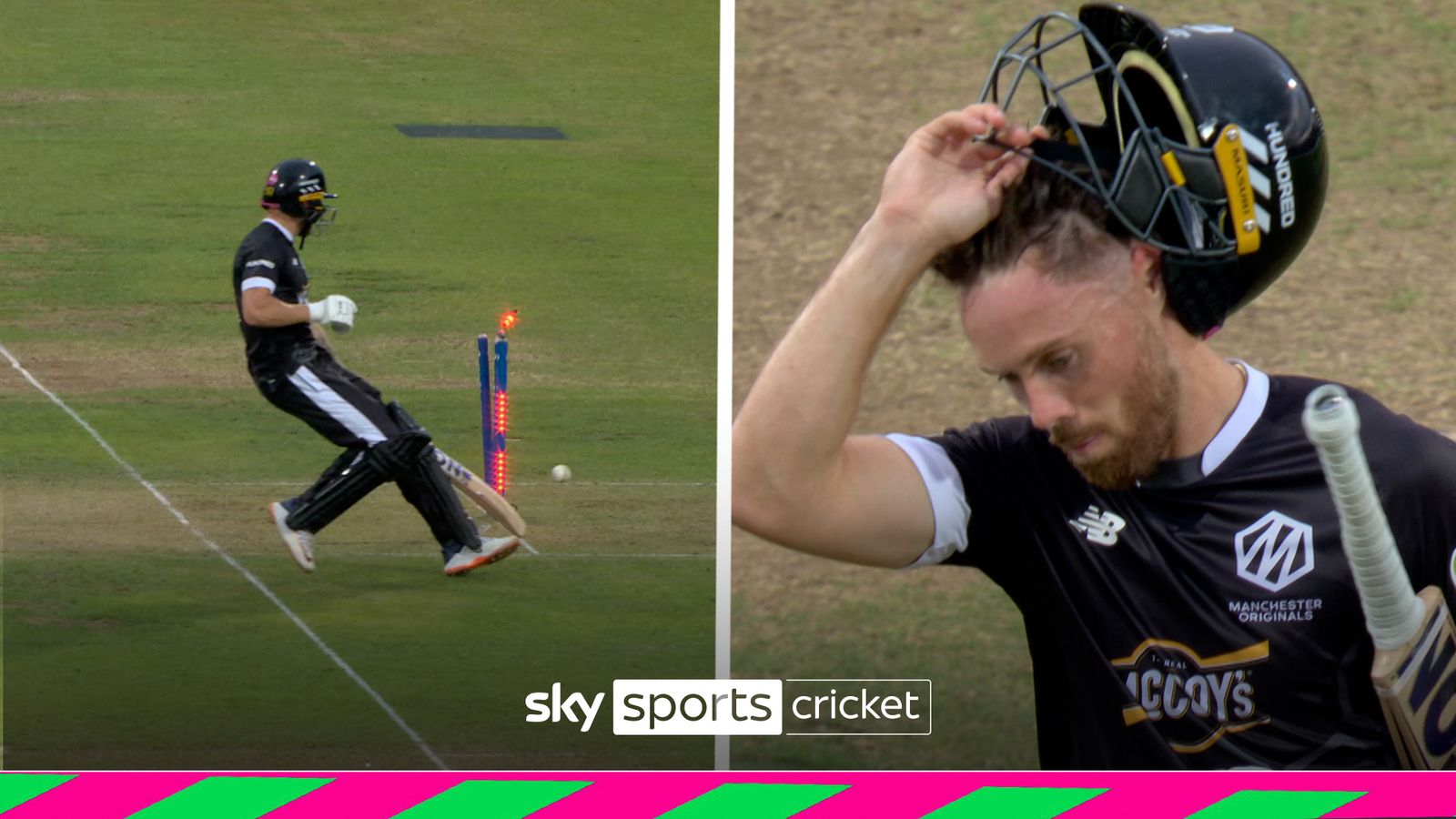 The Hundred: Manchester Originals' Phil Salt run out after embarrassing ...