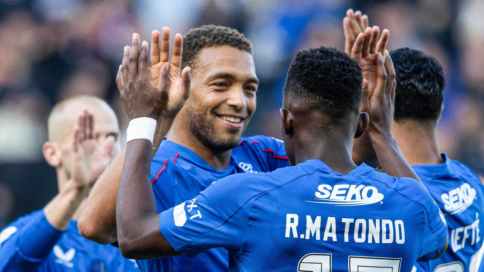 Rangers 6-0 Ross County: Cyriel Dessers and Rabbi Matondo shine in ...