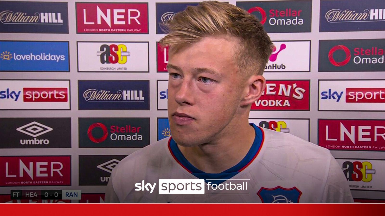 Connor Barron: Not the perfect debut for Rangers after draw against ...