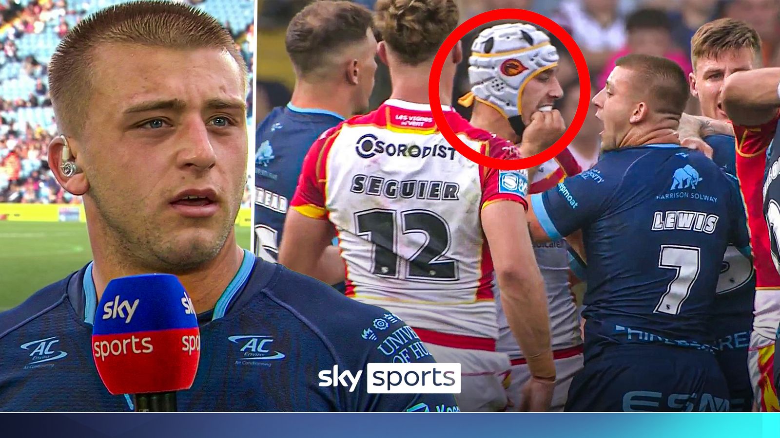 Magic Weekend Catalans Dragons Cesar Rouge Has Biting Allegation