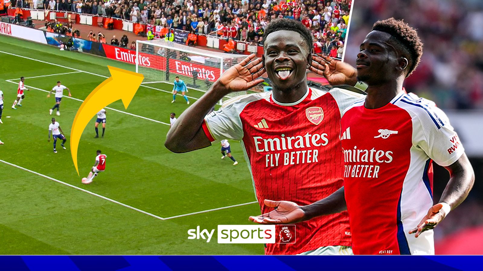 Arsenal: Bukayo Saka's signature move over the years! | Football News ...