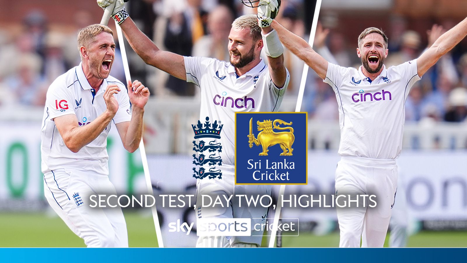 England vs Sri Lanka | Day two highlights | Cricket News | Sky Sports
