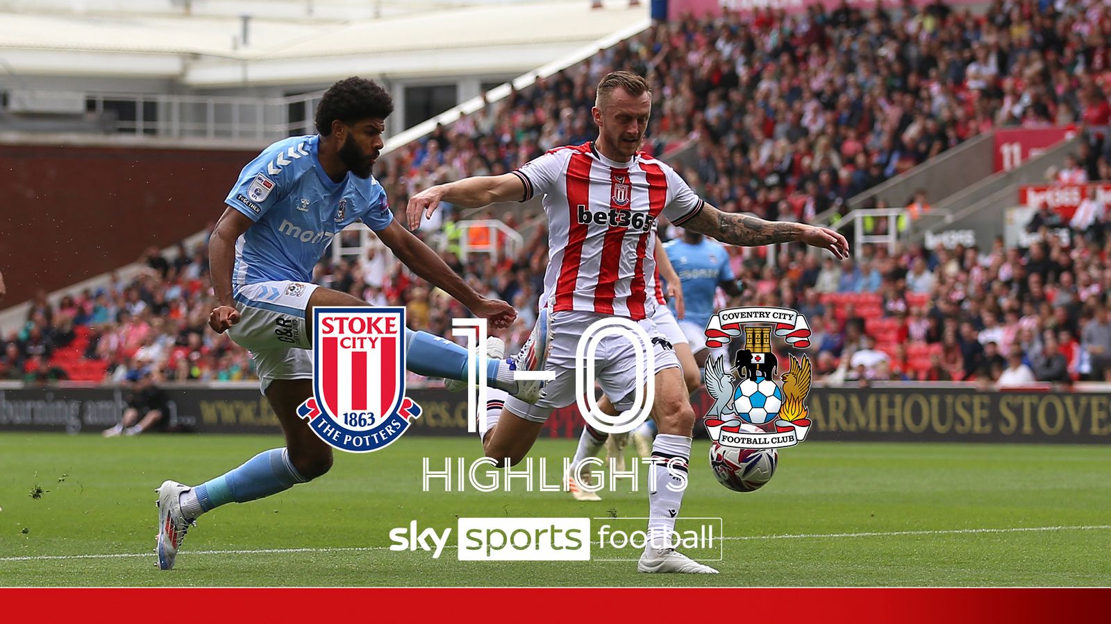 Stoke City 1-0 Coventry City: Lewis Baker scores late to secure opening ...