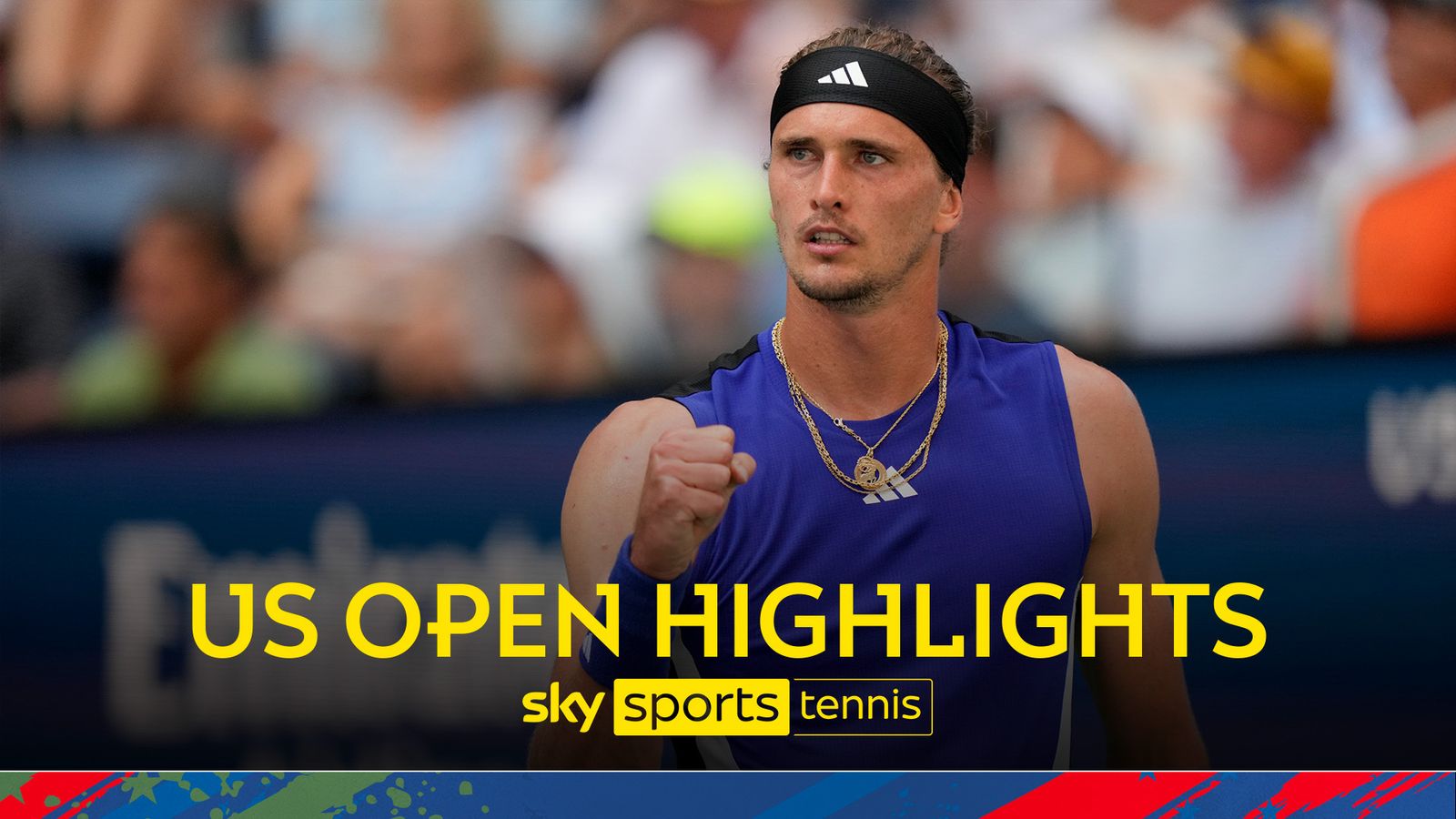 Alexandre Muller vs Alexander Zverev | US Open highlights | Tennis News | Sky Sports