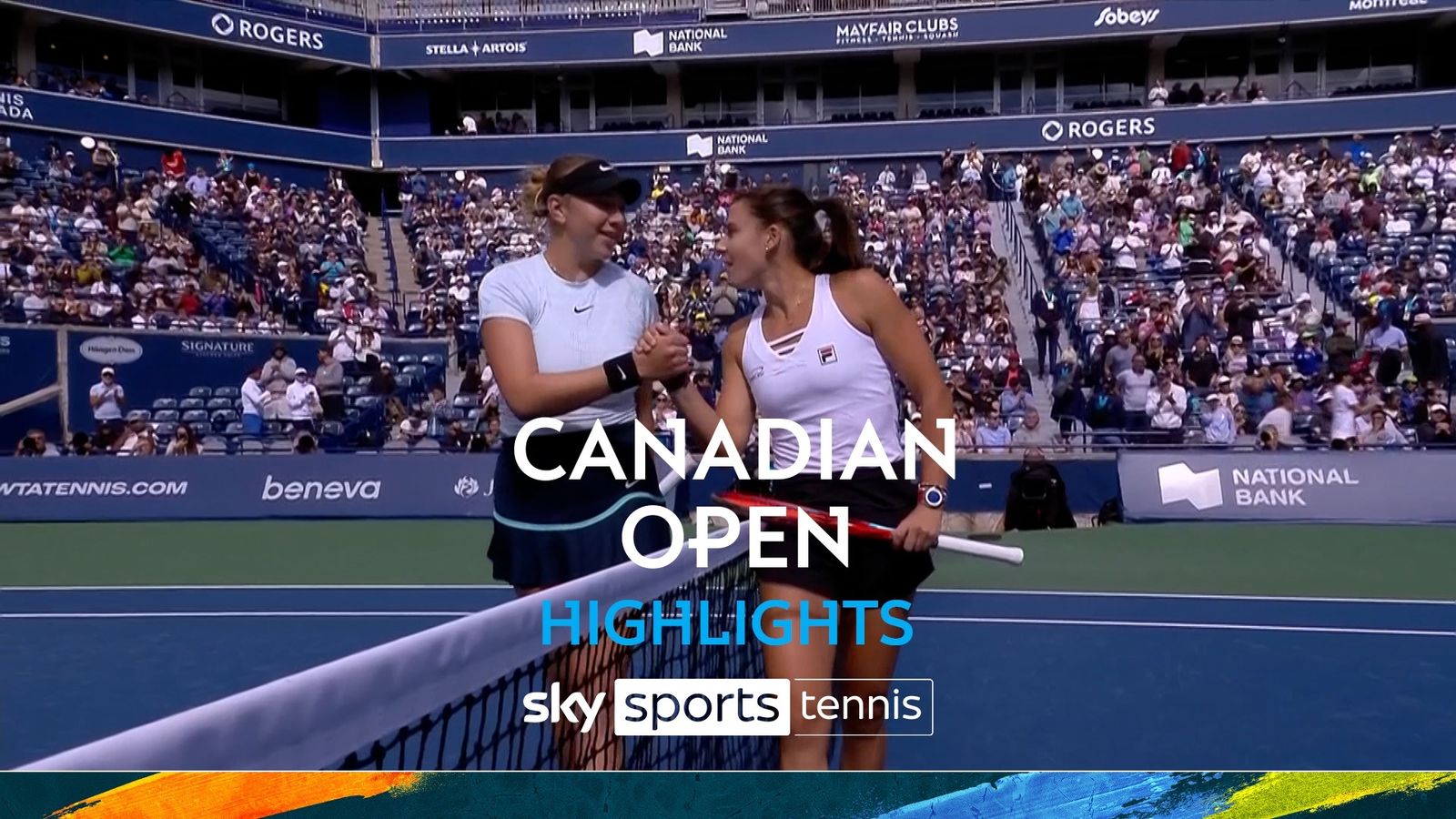 Amanda Anisimova vs Emma Navarro | Canadian Open tennis highlights | Tennis News | Sky Sports