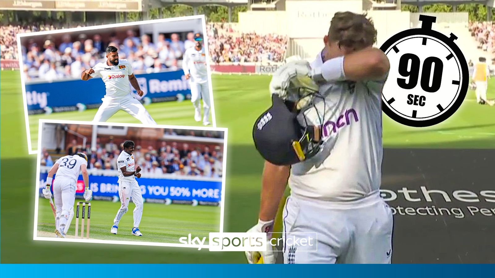 England vs Sri Lanka: All seven wickets to fall on day one at Lord's in ...