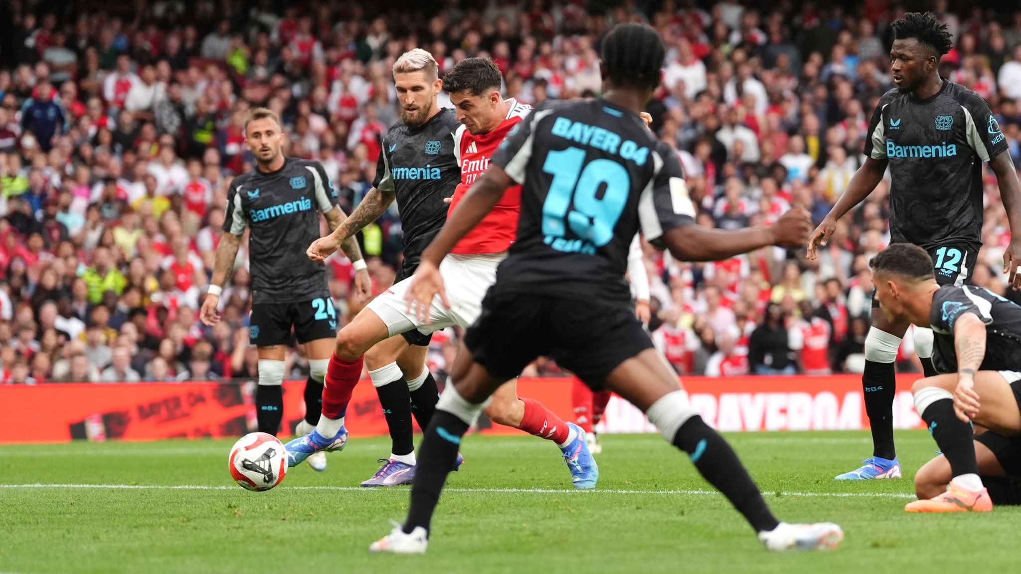 Arsenal 4-1 Bayer Leverkusen: Gabriel Jesus scores superb solo goal as ...