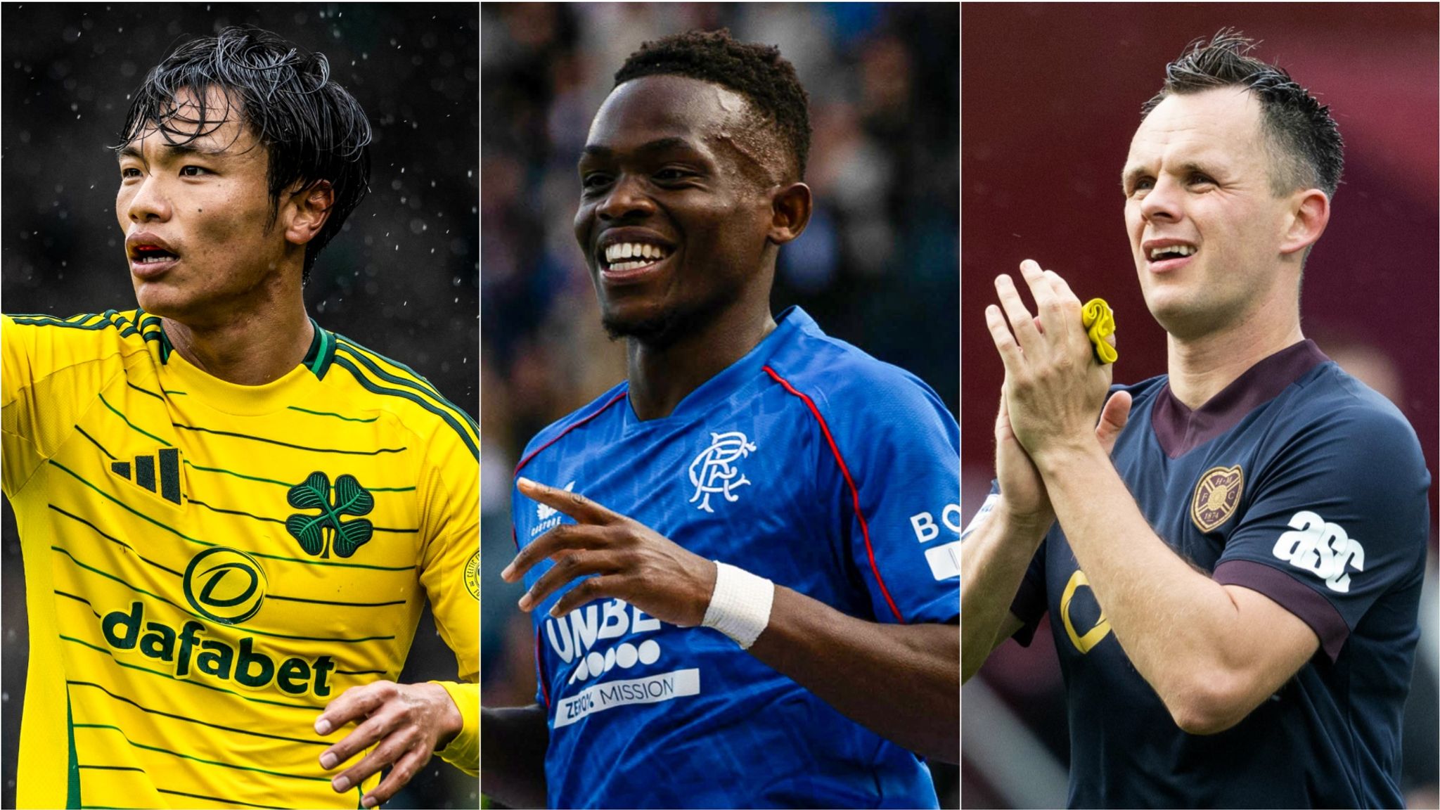 Scottish Premiership: Celtic and Rangers warm up for Old Firm, Aberdeen ...