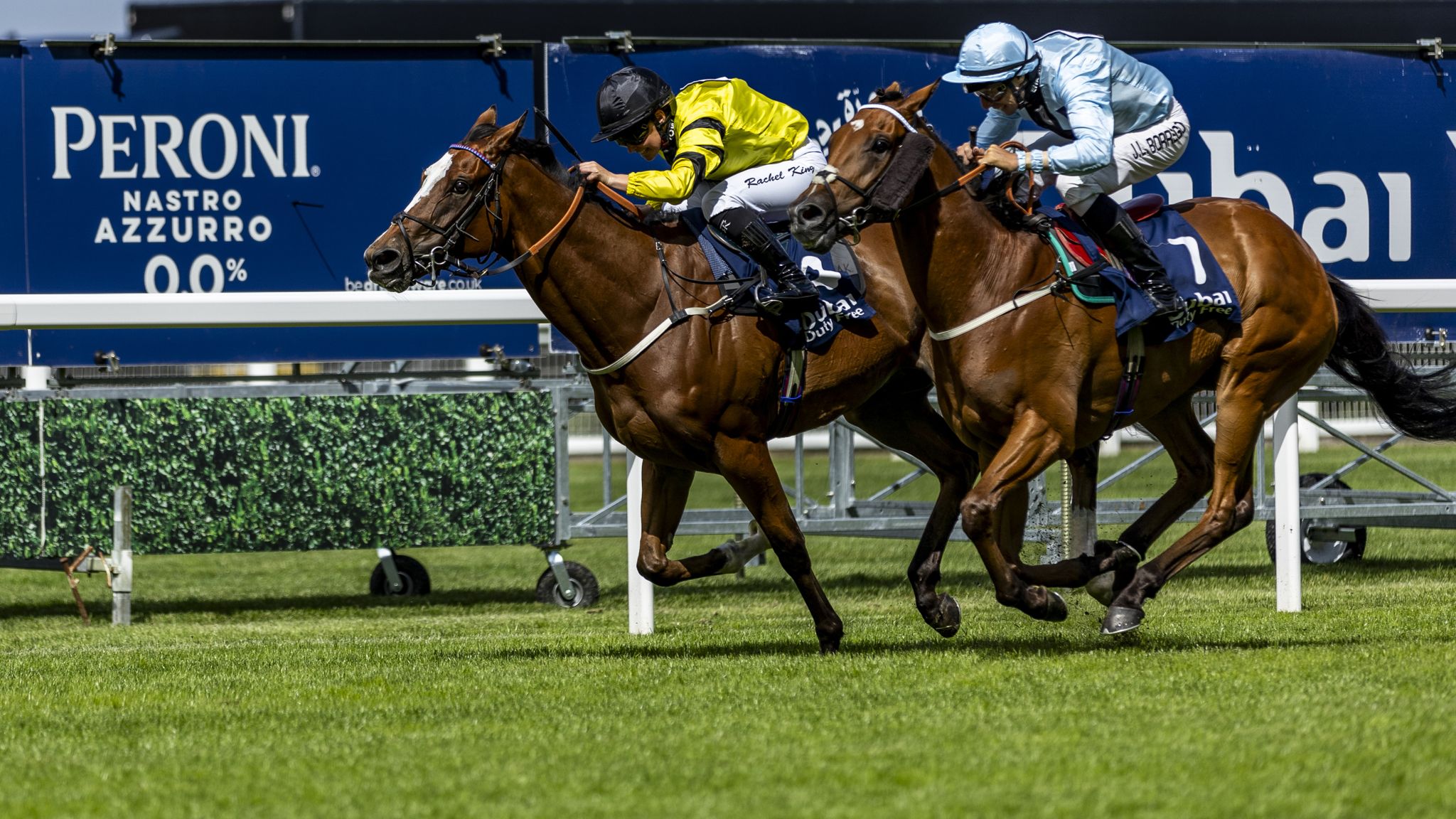 Shergar Cup: Hayley Turner leads Ladies team to glory in Ascot contest ...