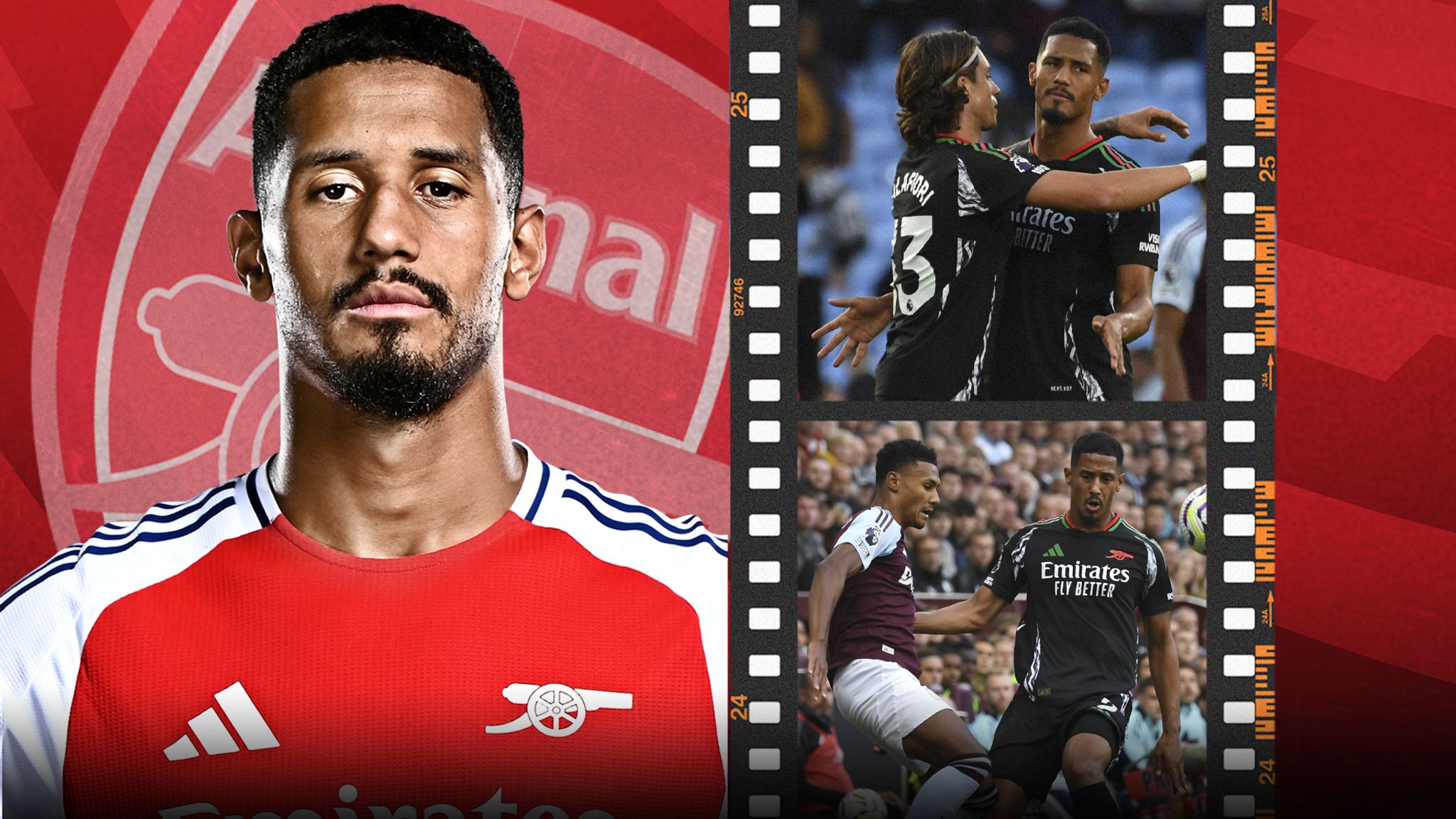 William Saliba is a totem of calm in Arsenal's defence but Jurrien ...