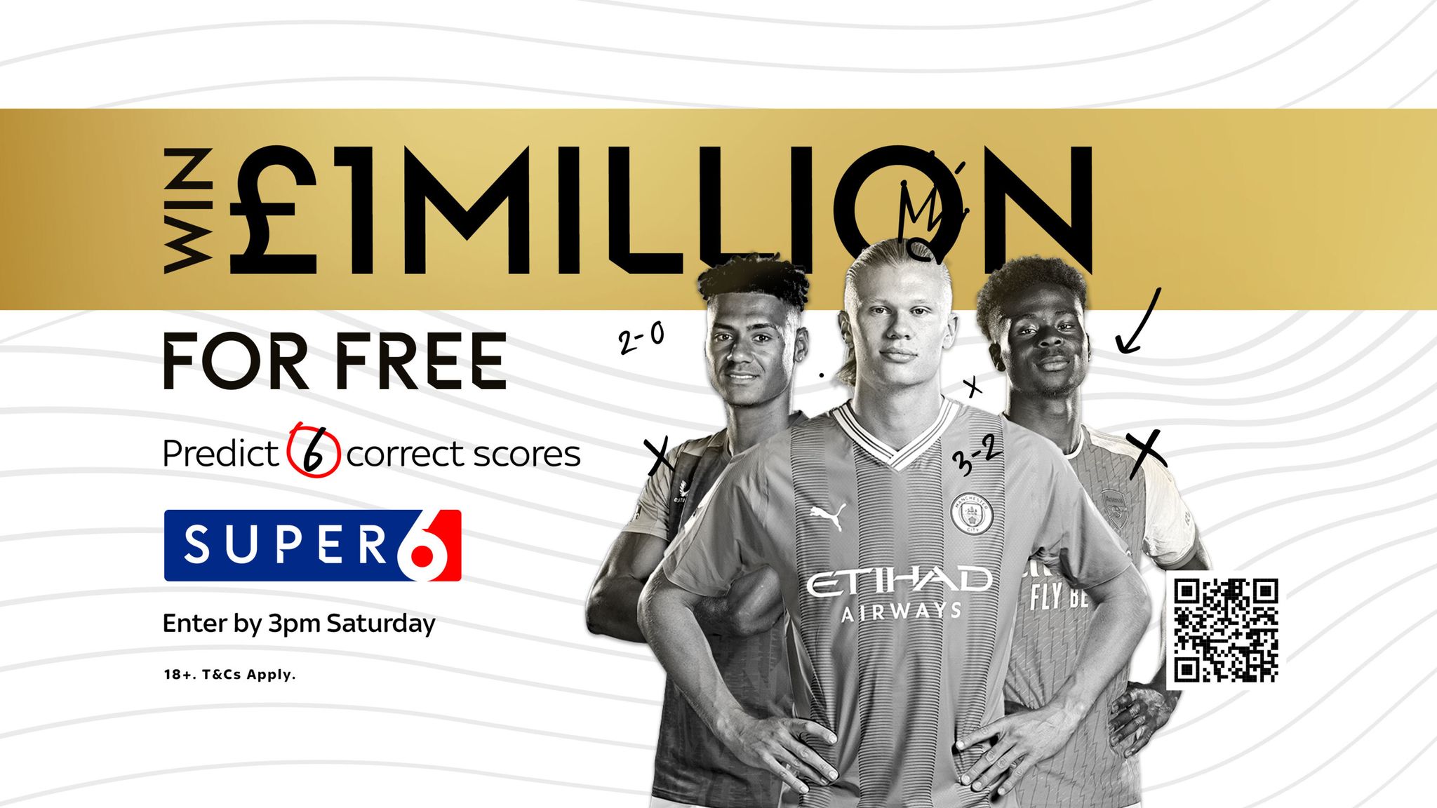 Win one million pounds FOR FREE with Super 6 - predict six Premier League scorelines | Football ...