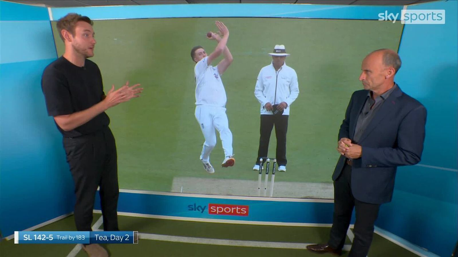 Stuart Broad analyses England debutant Josh Hull after first spell ...