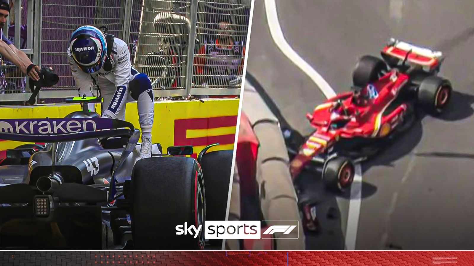 Azerbaijan GP: What caused Charles Leclerc's and Franco Colapinto's ...