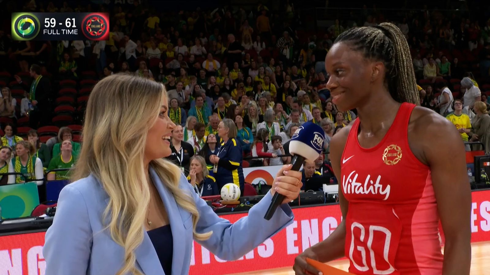 Australia vs England: Funmi Fadoju says intensity was key to Sydney ...