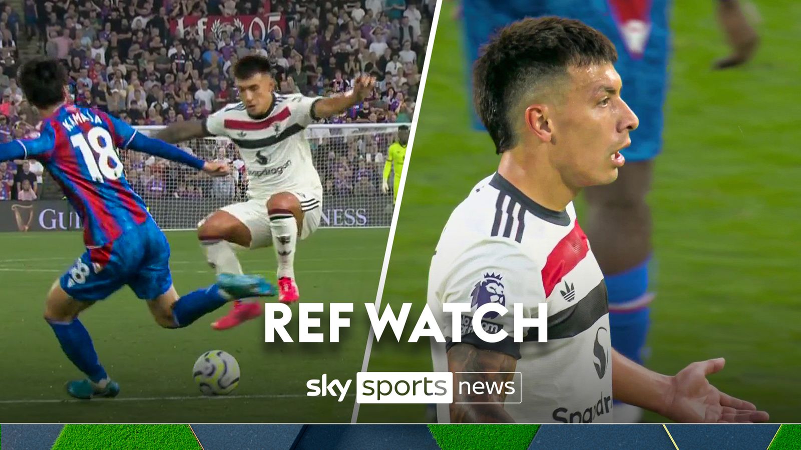 Ref Watch: Manchester United's Lisandro Martinez lucky not to see red ...