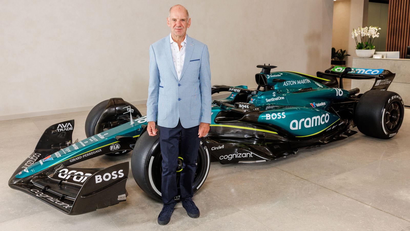 Adrian Newey: Aston Martin confirm signing of legendary F1 designer as Managing Technical ...