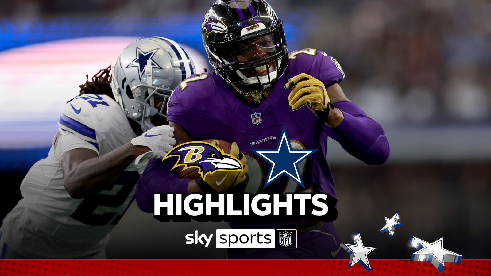 Baltimore Ravens at Dallas Cowboys | 2024 Week Three NFL highlights | NFL News | Sky Sports