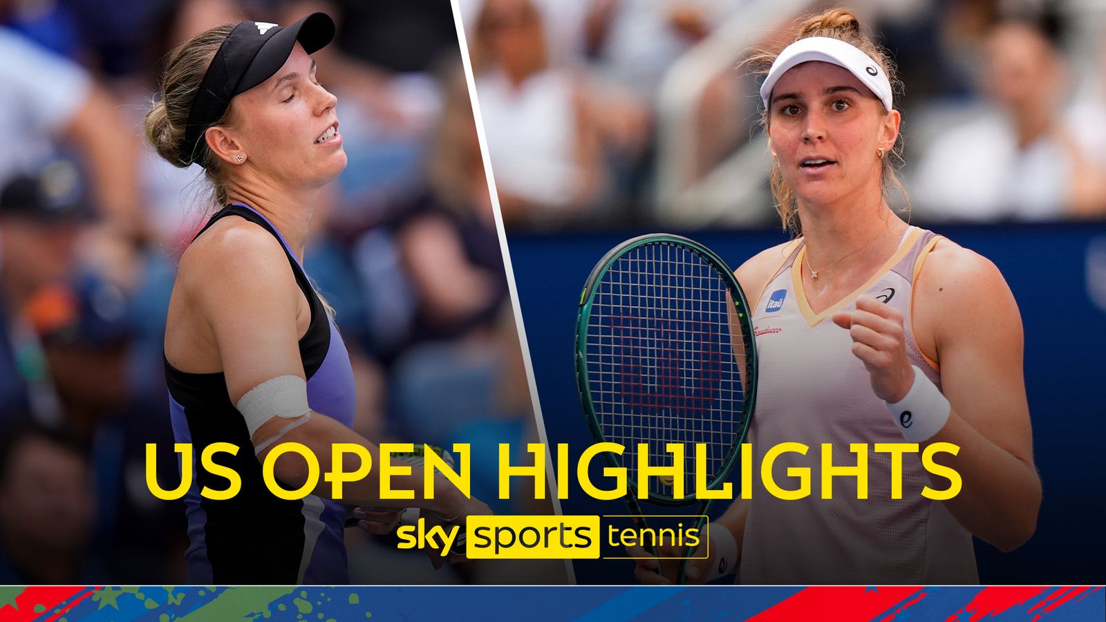 Caroline Wozniacki vs Beatriz Haddad Maia | US Open highlights | Tennis ...