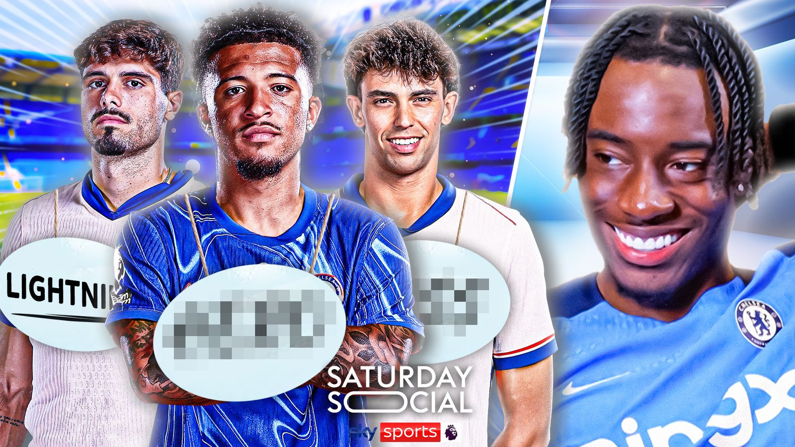 Noni Madueke describes Chelsea signings in ONE WORD! | Word Association ...