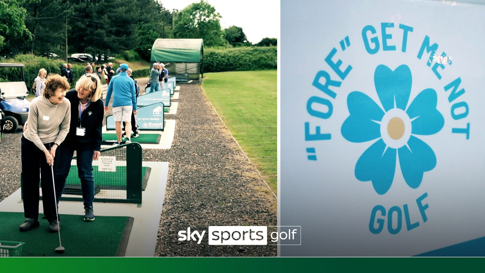 World Alzheimer's Day: 'Fore' Get Me Not Golf | Golf News | Sky Sports