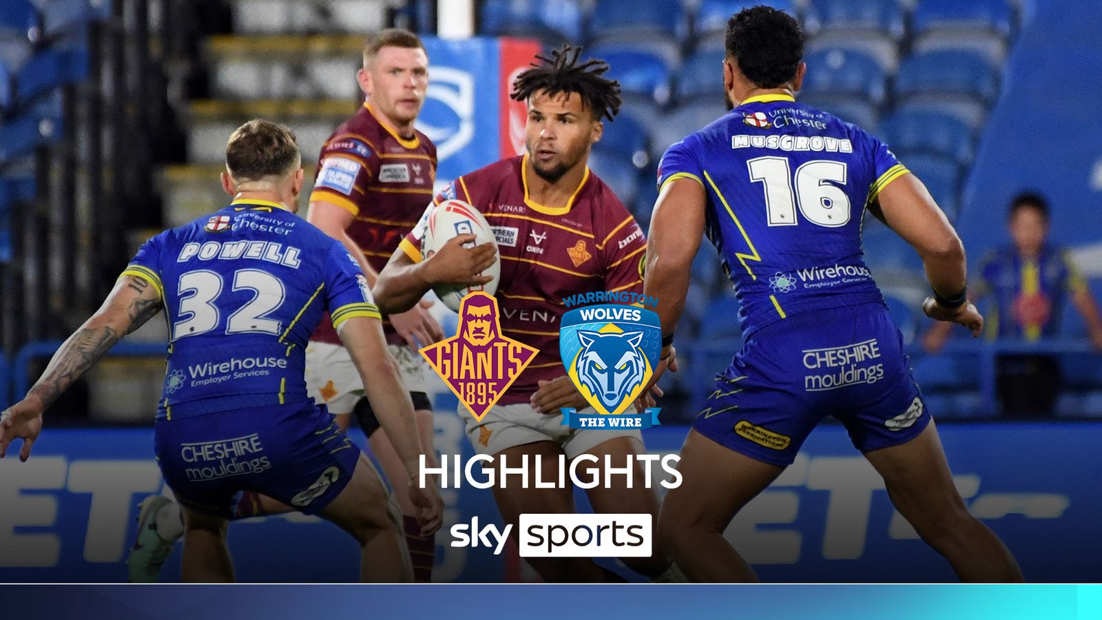 Huddersfield Giants 0-66 Warrington Wolves | Super League highlights ...